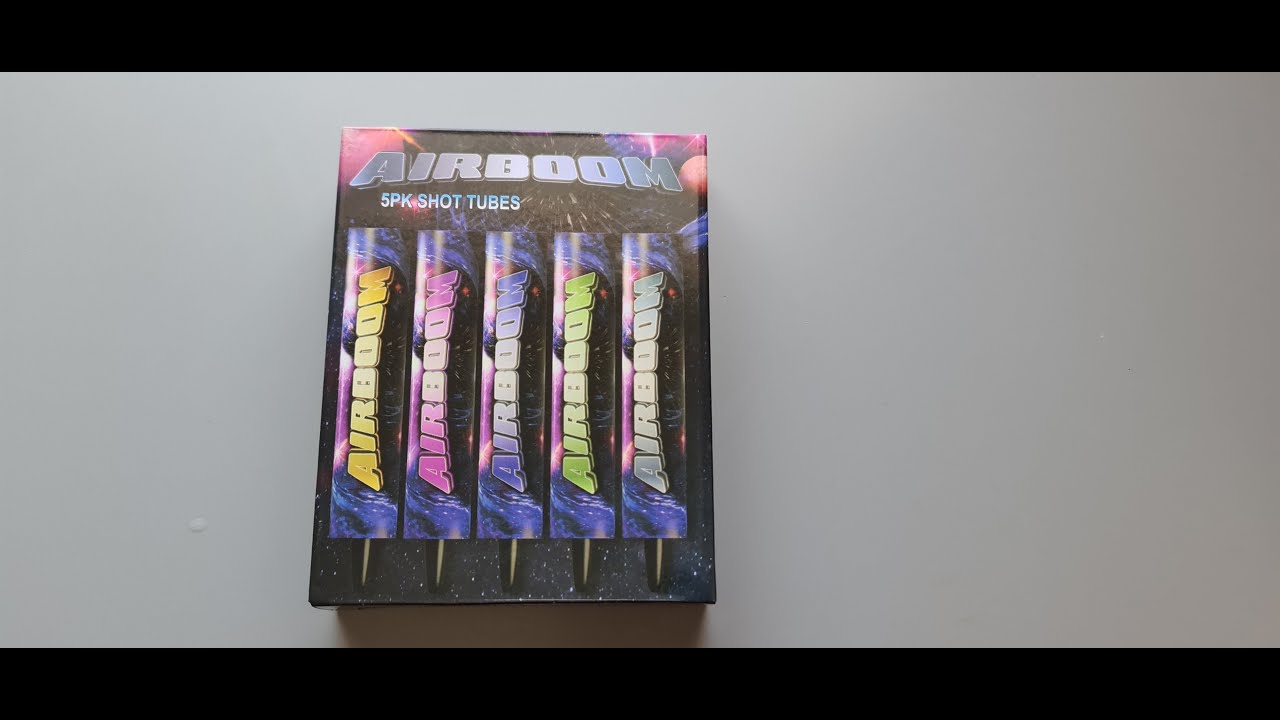 Air Boom Shot Tubes Fireworks Description Asda 2024 BFN - YouTube
