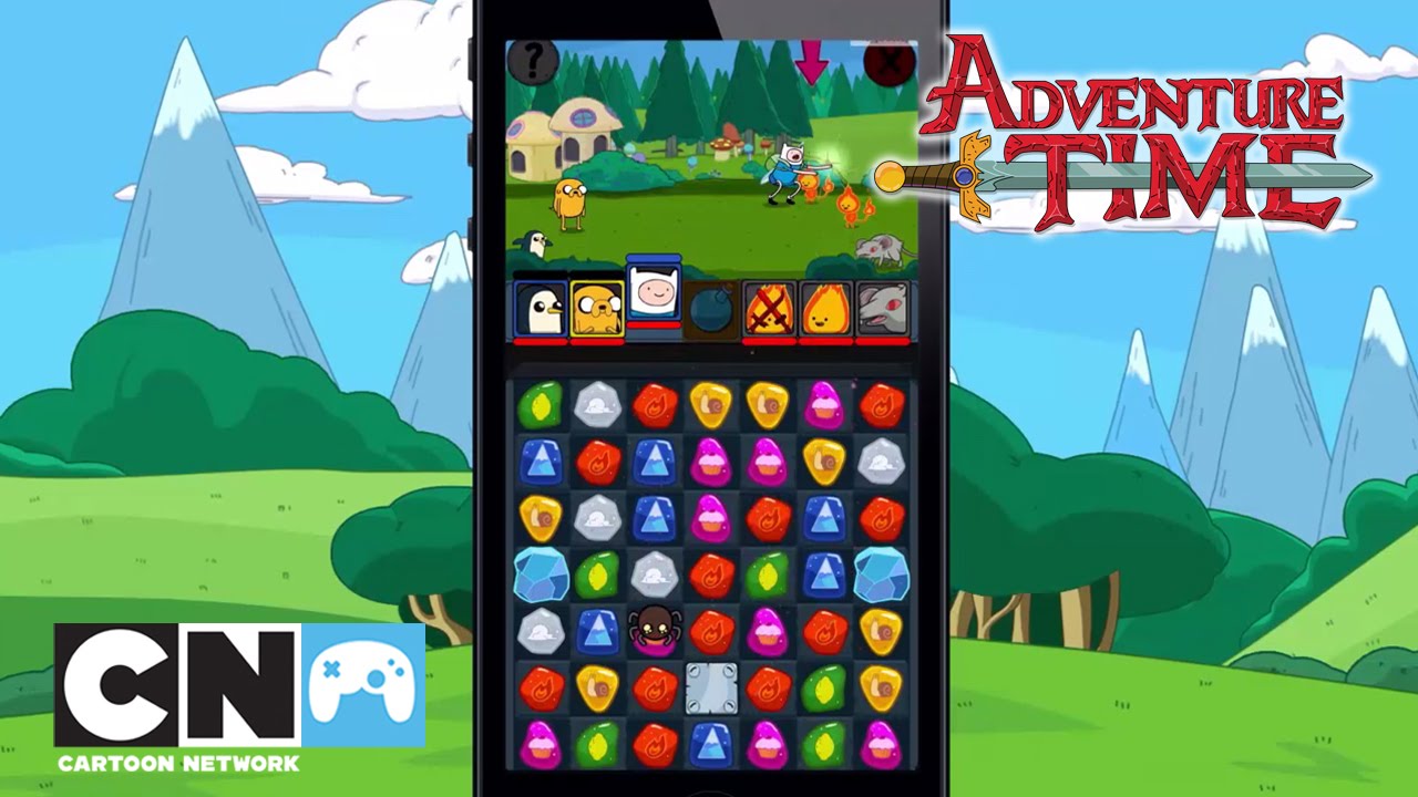 Adventure Time Puzzle Quest | App | Cartoon Network - YouTube
