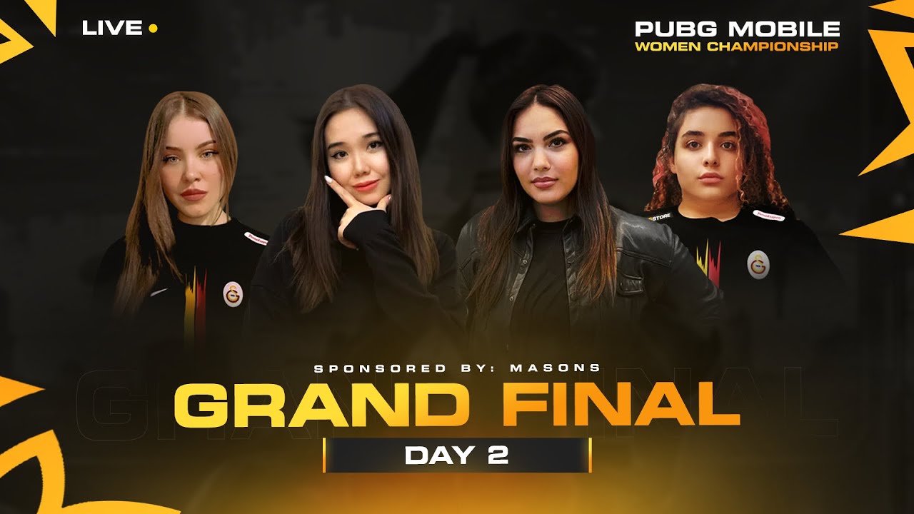 PUBG MOBILE WOMEN CHAMPIONSHIP. GRAND FINAL. DAY 2. - YouTube