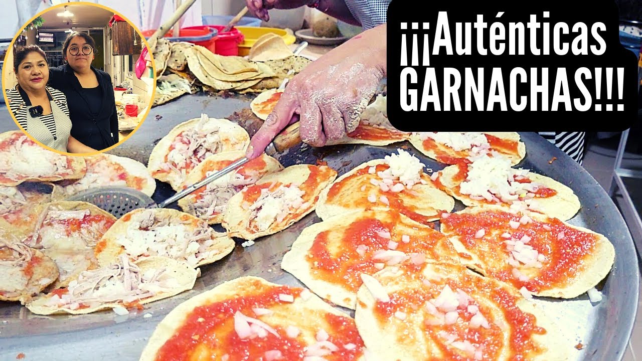 Aquí PUEDES COMER AUTENTICAS GARNACHAS VERACRUZANAS!!! - YouTube