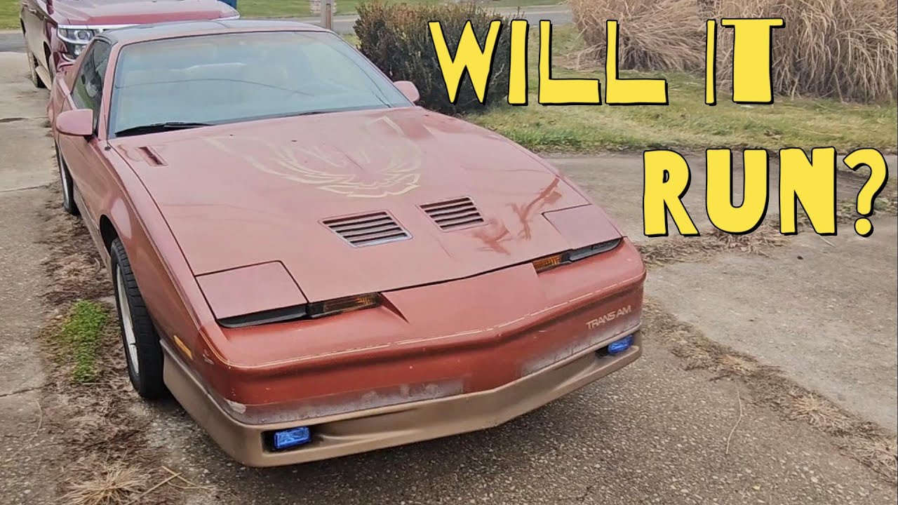 Will It Run? 85 FIREBIRD TRANS AM - YouTube