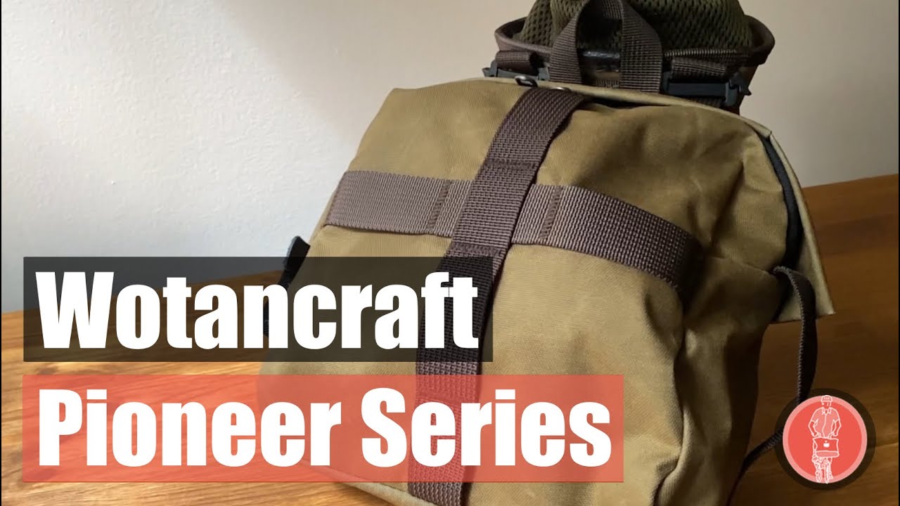 Wotancraft Pioneer Series Bags - YouTube