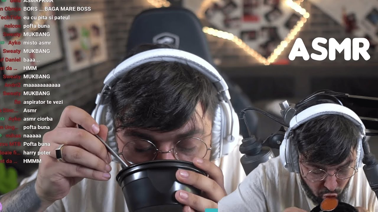 IMOGEN FACE ASMR CU CIORBA SI APA PE LIVE 😂🍲 - YouTube