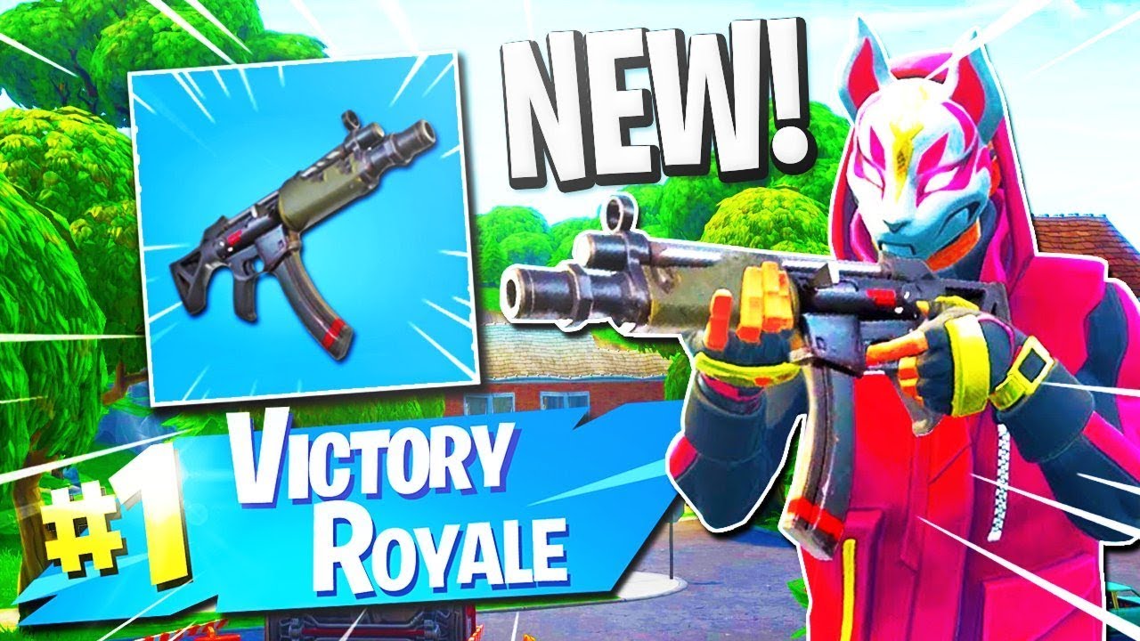*NEW* RARE MP5 GAMEPLAY on FORTNITE! - NEW RARE "SUBMACHINE GUN ...