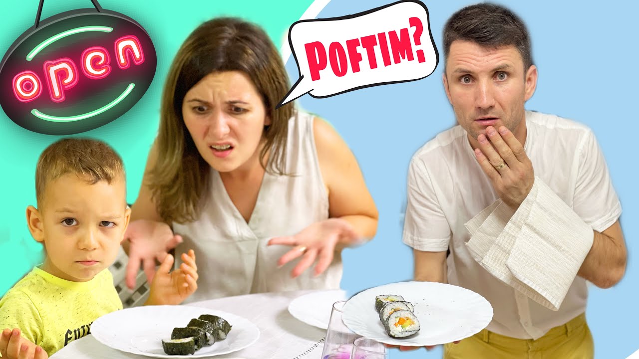 💥 ERICA PREPARA SUSHI 🍣 TIPURI DE OAMENI LA RESTAURANT - YouTube