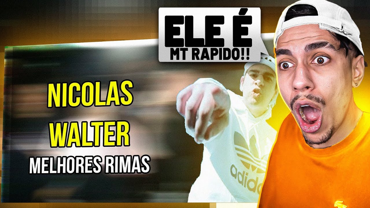 ELE TEM MUITO SPEEDFLOW !! React Nicolas Walter | MELHORES RIMAS ‹ Ine ...