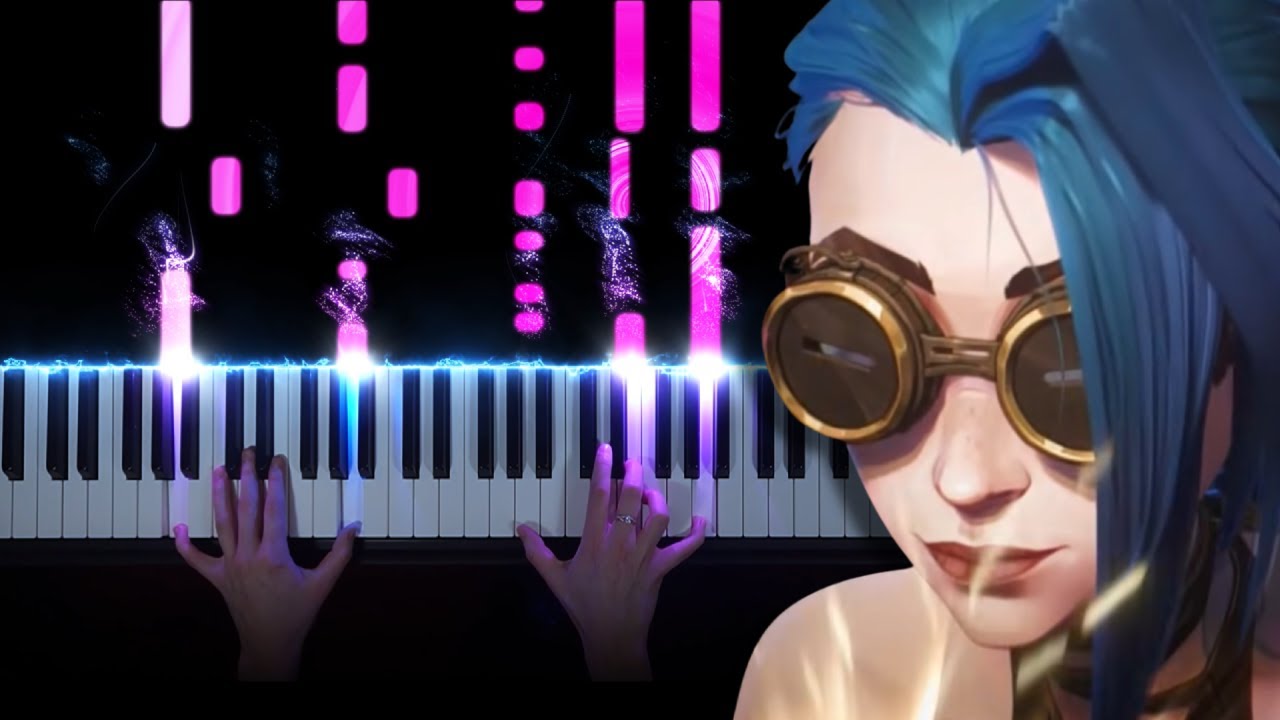 League of Legends - Get Jinxed ft. Djerv (Piano Version) - YouTube