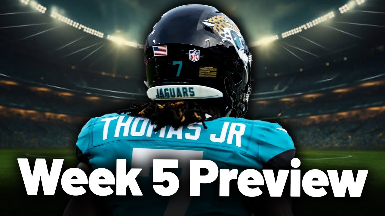NFL Sunday Games | Week 5 (LIVE) Preview - YouTube