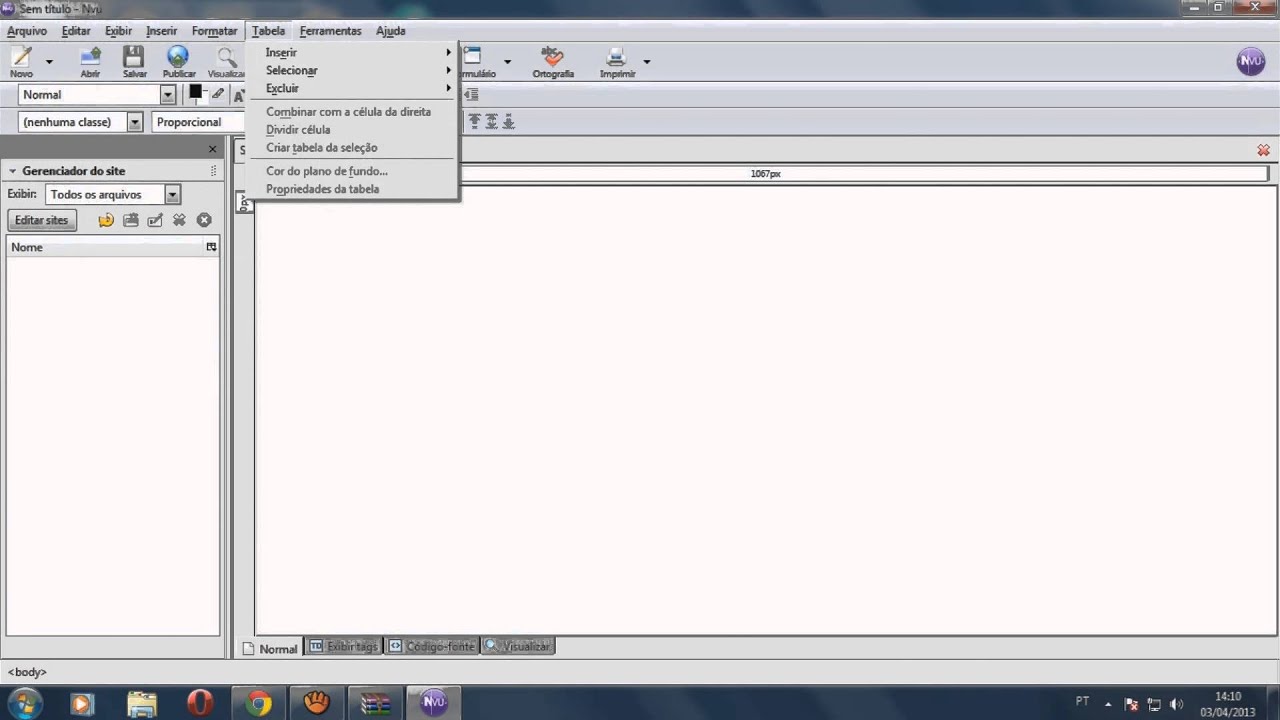 Como baixar e instalar o NVU - Editor de HTML - YouTube