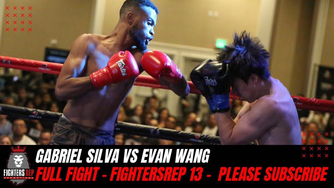 Gabriel Silva vs Evan Wang | Full Fight - FightersRep 13 - YouTube