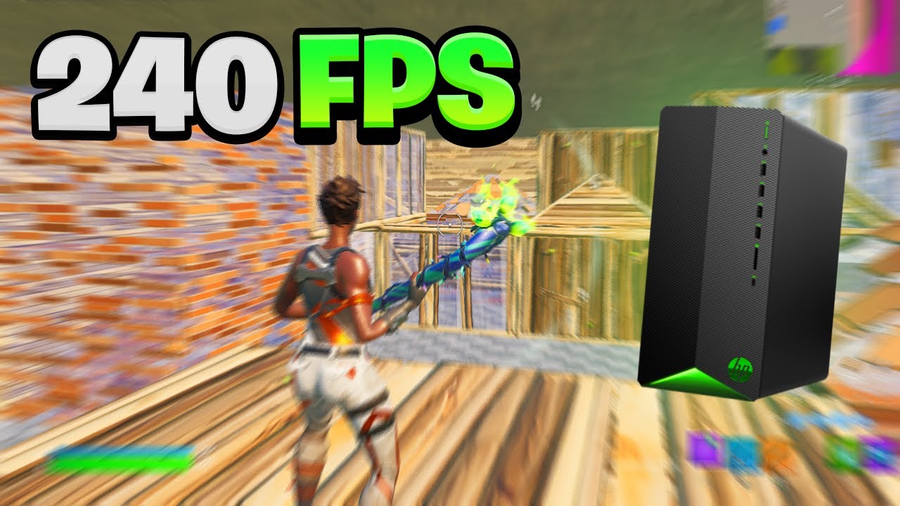 Hp Pavilion gaming desktop fortnite boxfights fps test chapter 4 ...