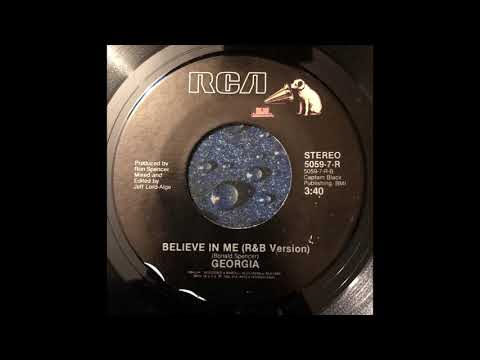 Georgia – Believe In Me (1986, Vinyl) - Discogs