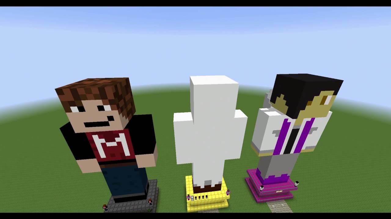 MineCraft Builds - Aphmau statue - YouTube