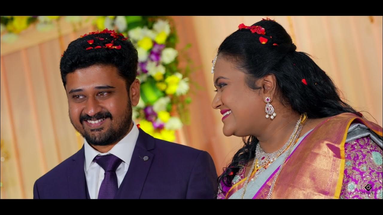 Suman - Sri Bhargavi || Reception Teaser 4k || StudioS Weddings || Best Telugu Reception Teaser ...