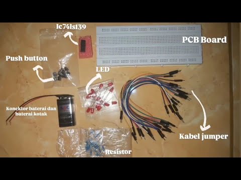 Praktik Rangkain Decoder-Sistem Digital - YouTube