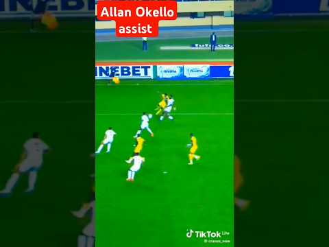 Allan Okello assist against Congo #footballshorts #uganda