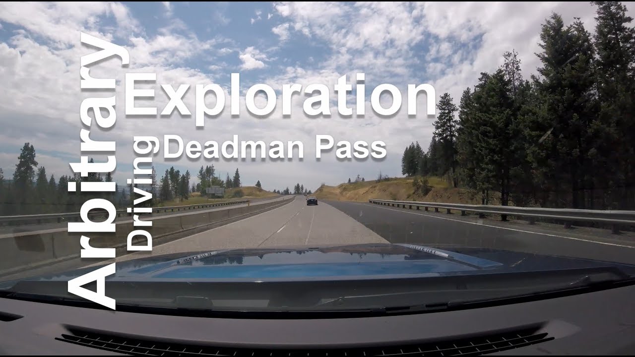 Driving Deadman Pass, I-84 Oregon Time-lapse (2018) - YouTube