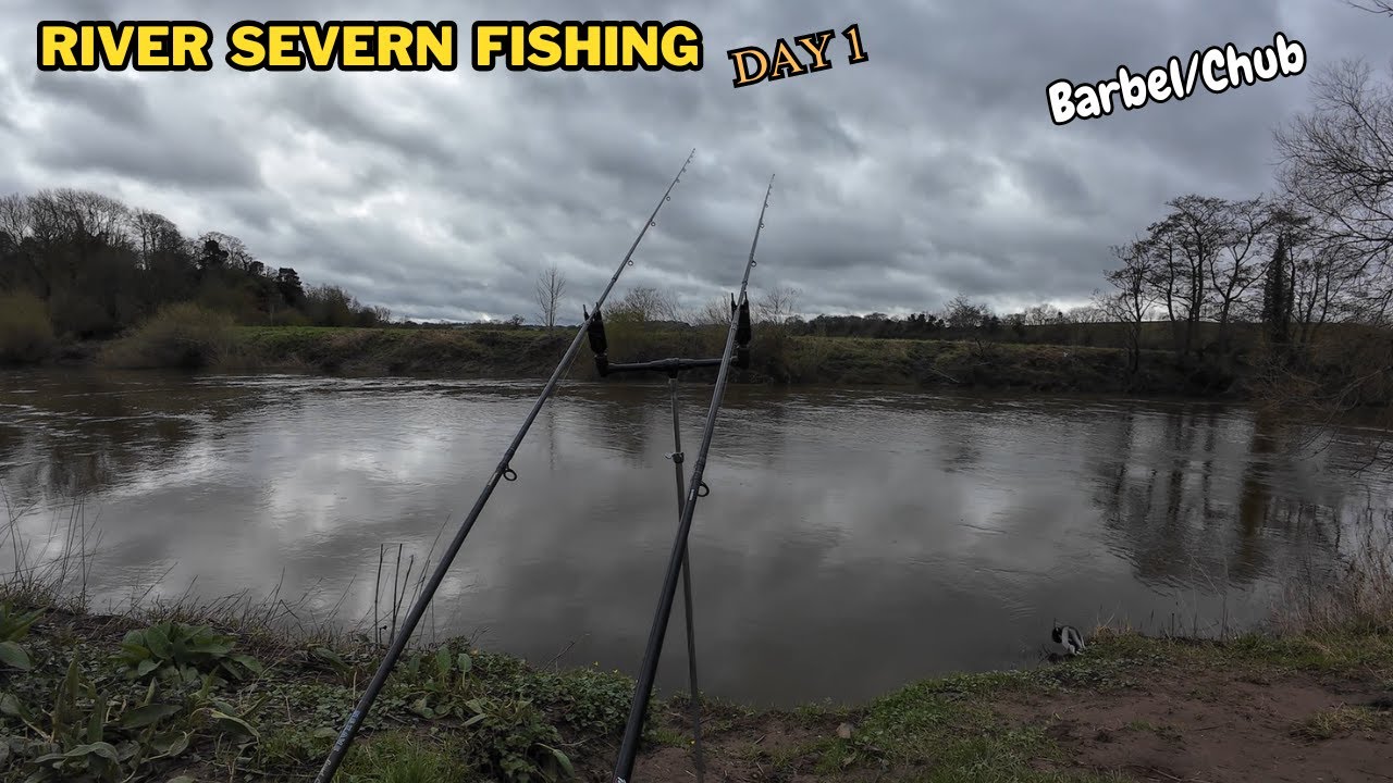 FISHING THE RIVER SEVERN BARBEL & CHUB DAY 1 END OF SEASON - YouTube