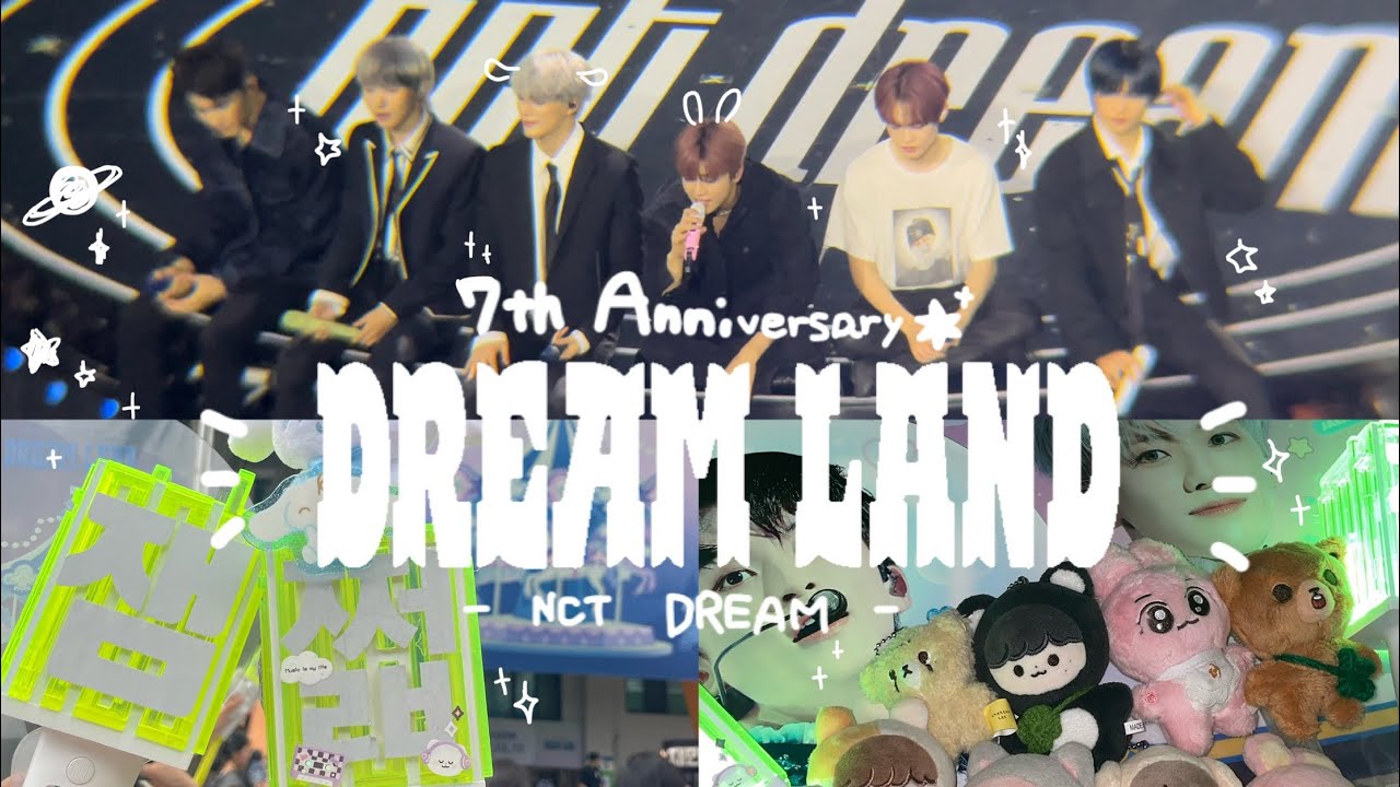 シズニ Vlog 🍀︎ ̖́- 】 NCT DREAM DREAM LAND 🎠 ドリム 7周年 ペンミ 🌟(ᐡ- ‧̫ -ᐡ) ⌇﻿시즈니 ...