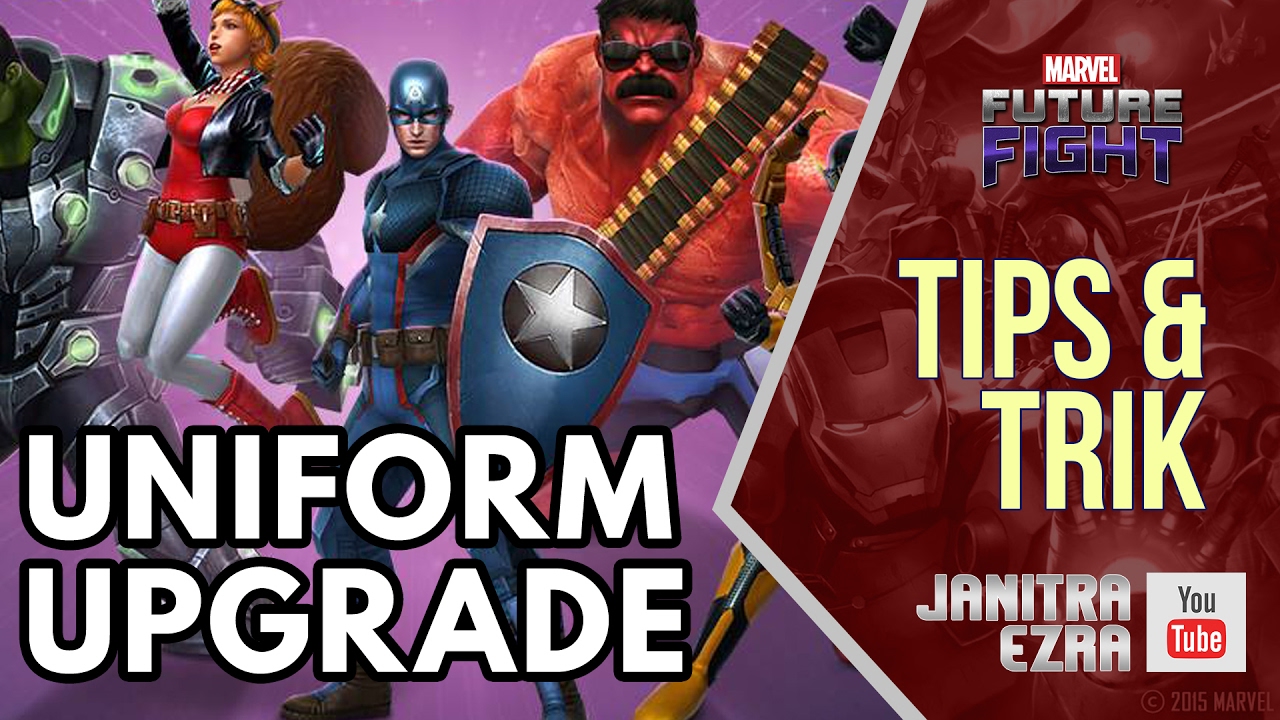 [Marvel Future Fight] Uniform Upgrade - YouTube