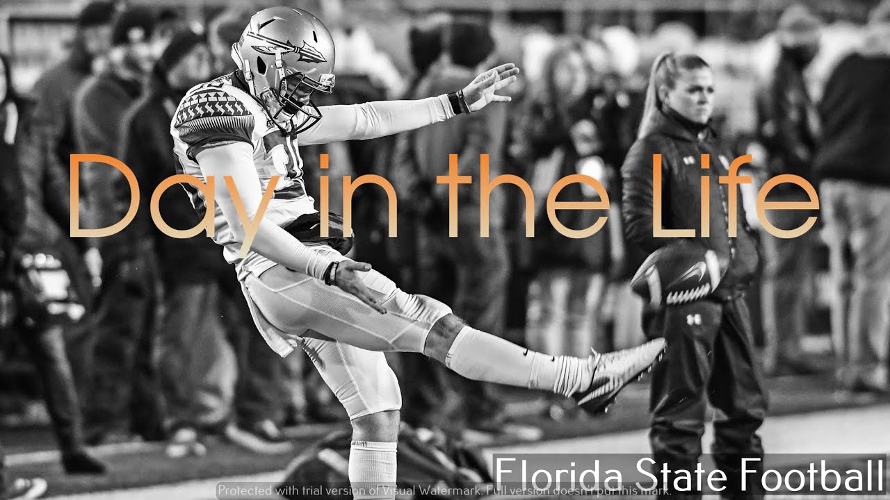 Ep 1: Mini Day in the Life of Florida State Punter - YouTube