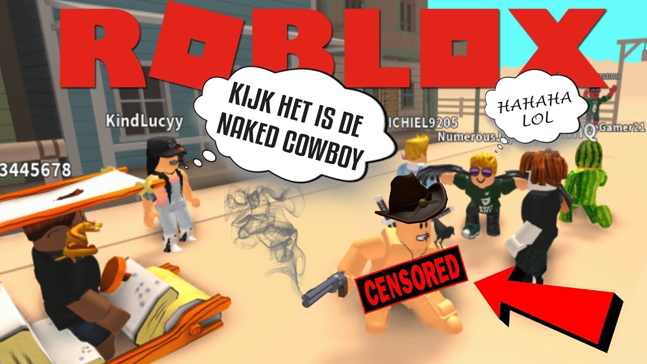 DE BLOTE COWBOY 🔫 | Roblox Wild Revolvers - YouTube