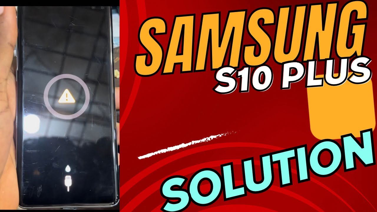 Samsung S10 plus Not Charging Working Problem - YouTube