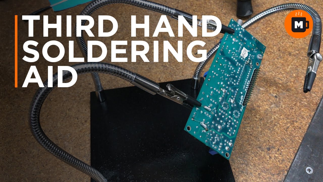 Third Hand Soldering PCB aid DIY and cheap! - YouTube