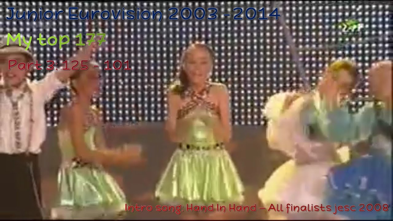 JESC 2003 - 2014 - Top 177 - Part 3 (125-101) - YouTube