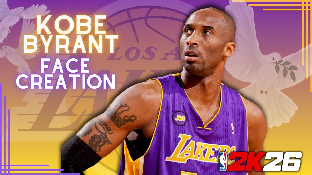 Best KOBE BRYANT Face Creation NBA 2k26! - YouTube