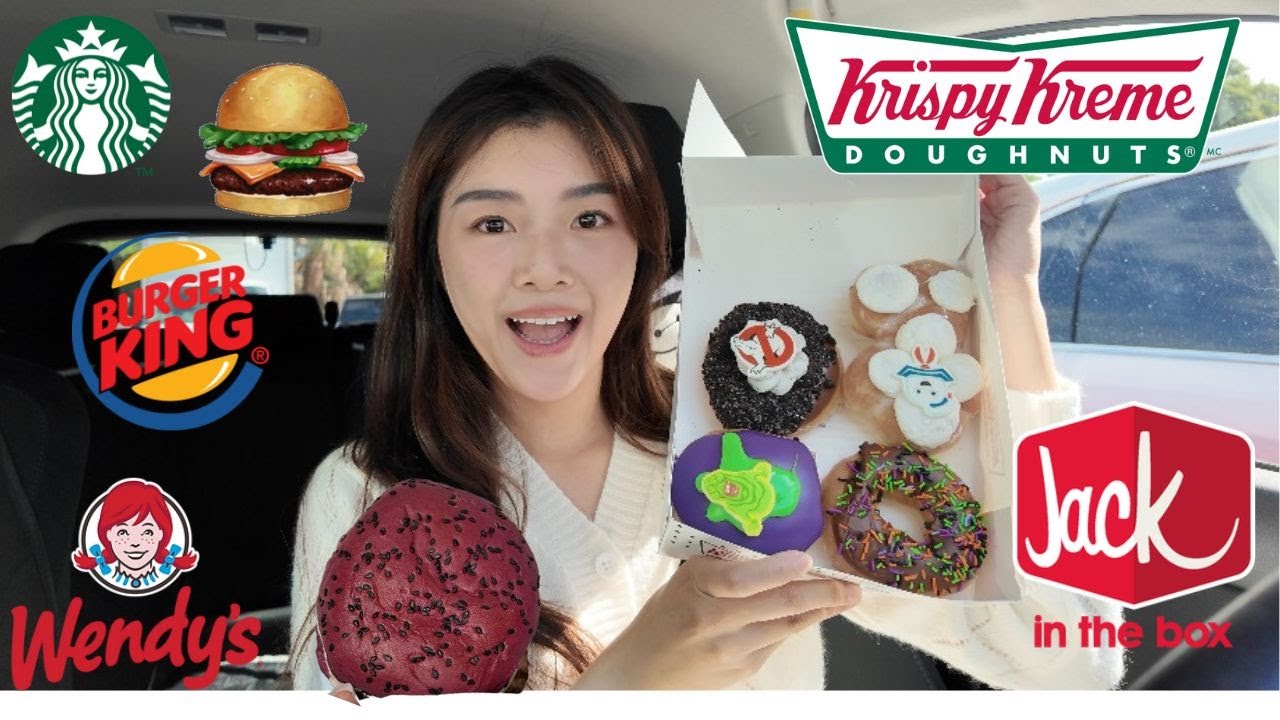 I Tried Holiday Fast Food Items Halloween Edition | Wednesday's Whopper ...