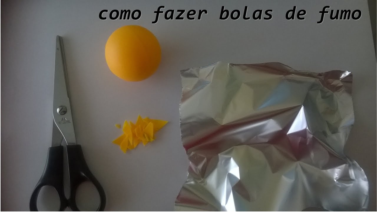 Como fazer bolas de fumo - YouTube
