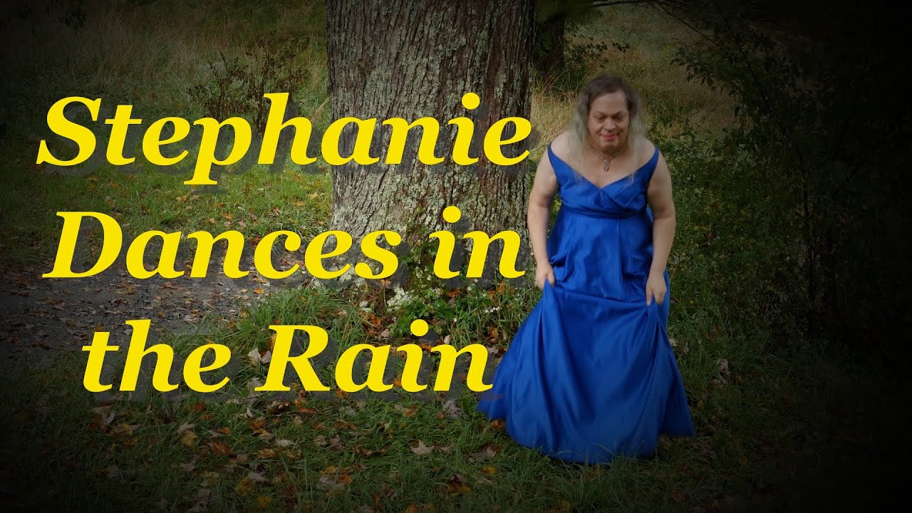 Dancing in the Rain in a Prom Dress | Crossdresser - YouTube