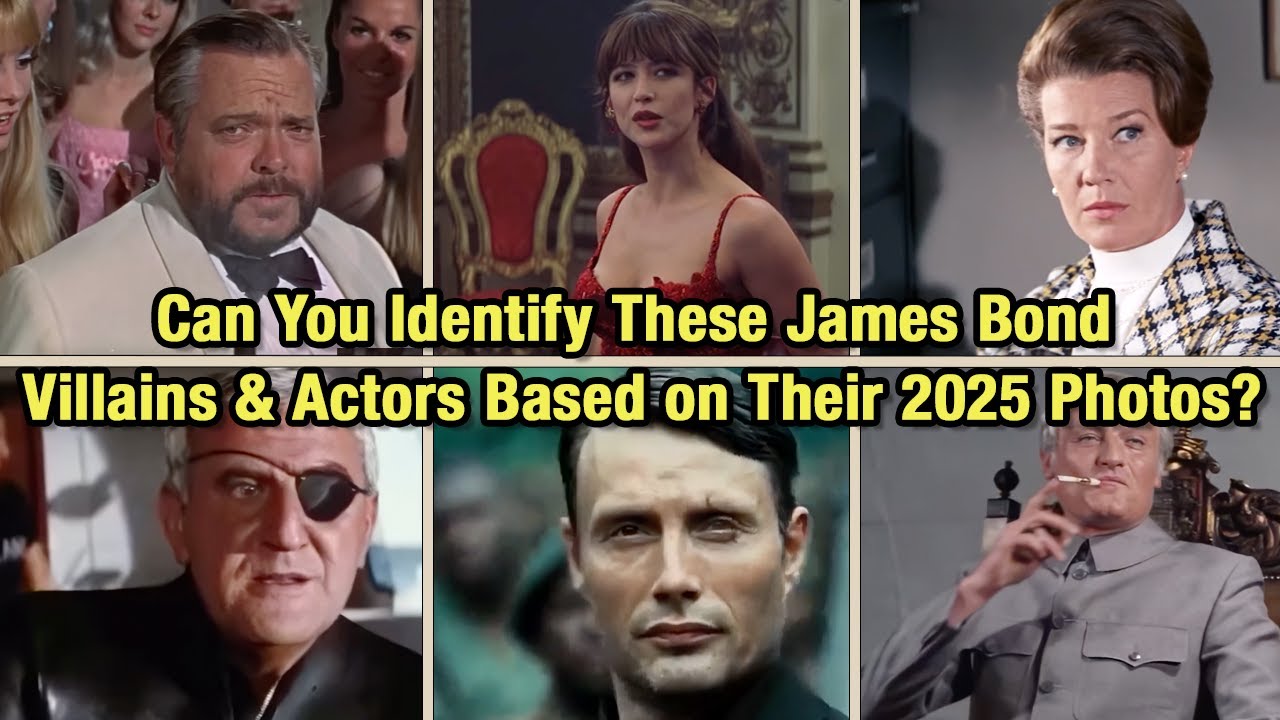 50 James Bond Stars… Where Are They Now? | The Ultimate 007 Challenge ...
