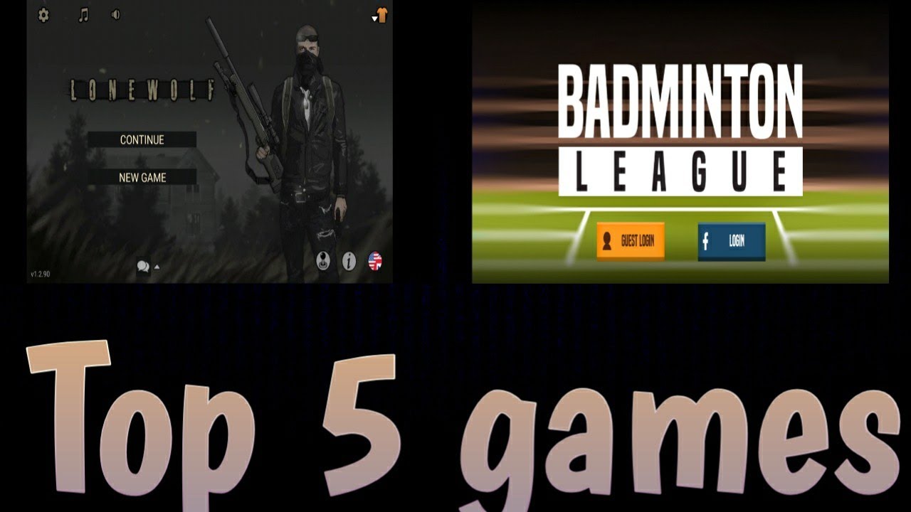 Top 5 games (with less mb)that you can download - YouTube