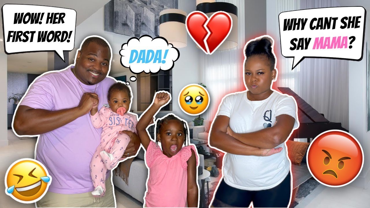 BABY Kaliyah Said her FIRST WORD!!! - YouTube