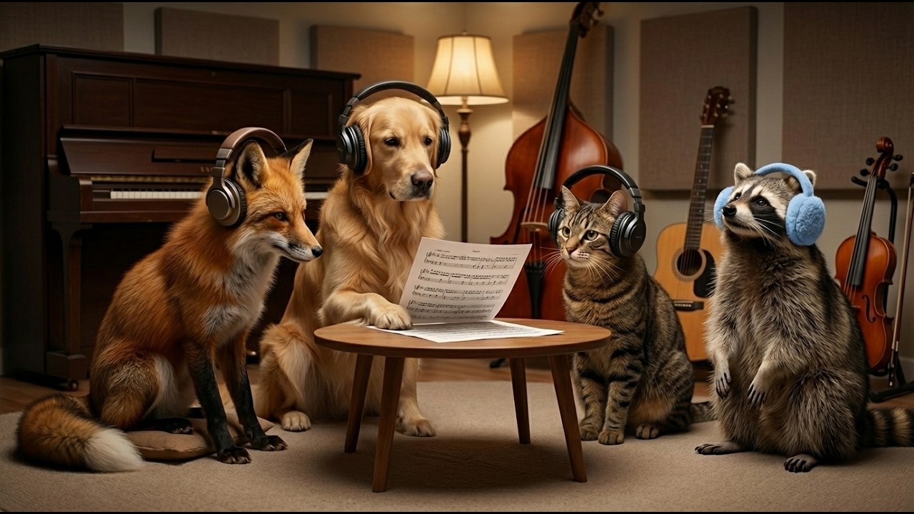 作業・勉強に最適｜音合わせから始まるChillhopセッション｜Animal Band｜Study & Relax 🎧 - YouTube