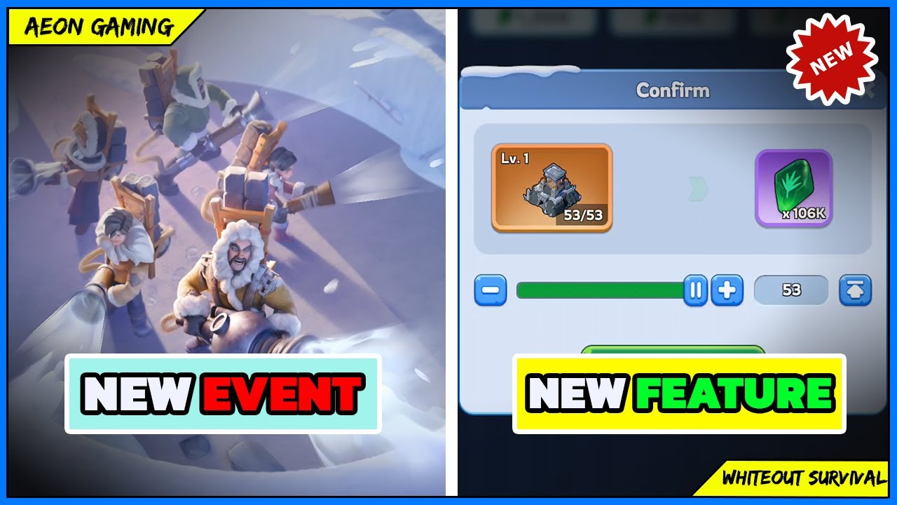 🔥 Snowbusters Event + 27 Optimizations! 🤯 Latest Whiteout Survival ...