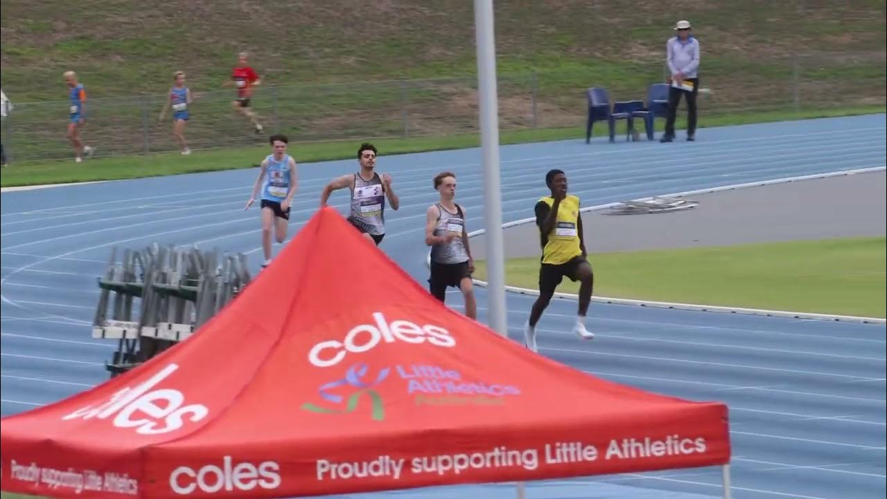 U17B 200m final Capital Athletics 2025 Underage Championships - YouTube