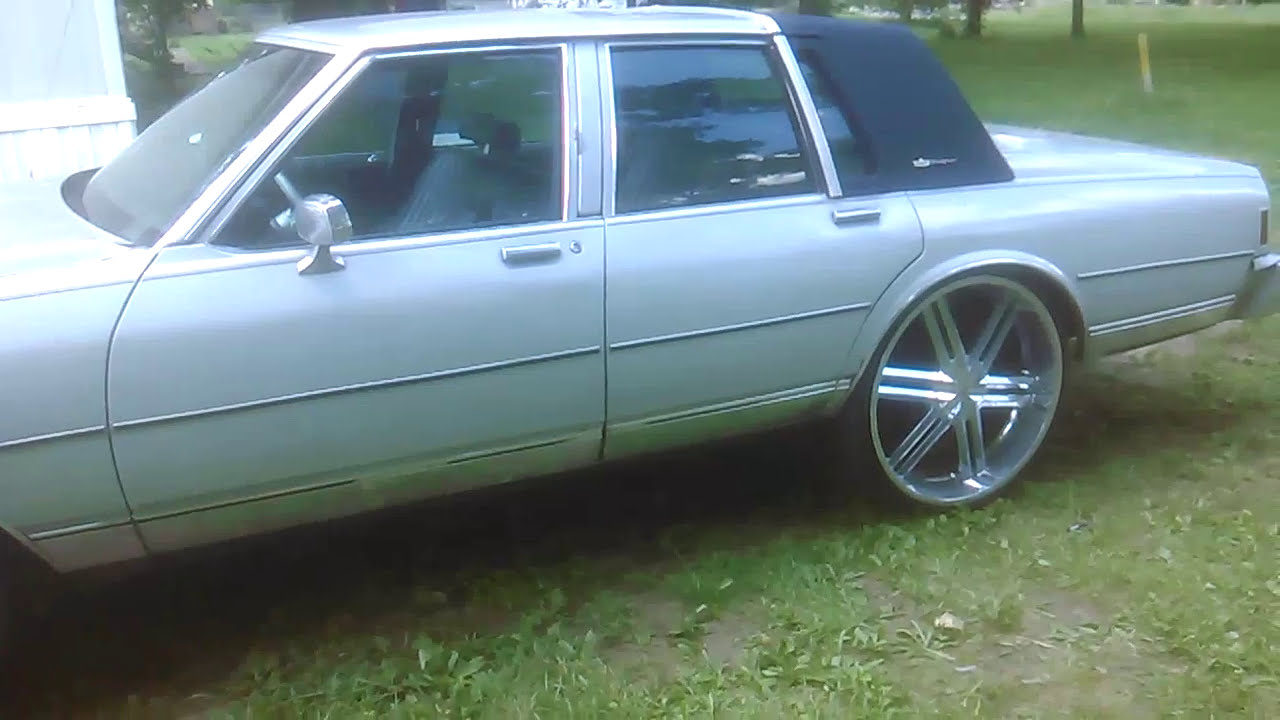 85 Box Chevy w/ 87 LS Brougham (Finally) - YouTube