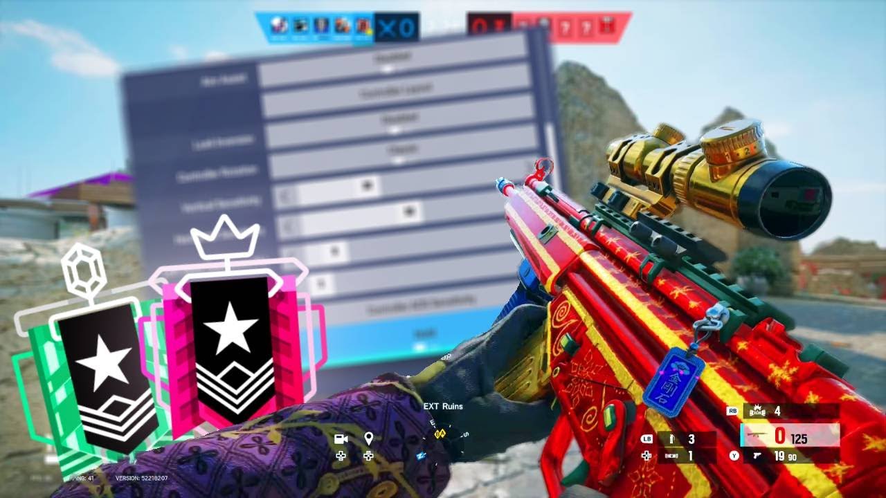 Best Settings & Sensitivity On Console (Xbox/PS5) - Rainbow Six Siege ...