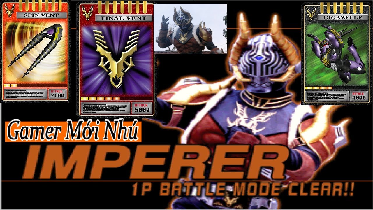 Kamen Rider Ryuki PS1 Tập 11: Kamen Rider Imperer - YouTube