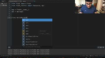REST API with Python and Flask - YouTube