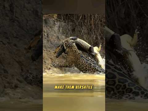 Unbelievable Jaguar Hunting! 😲🐆🐊