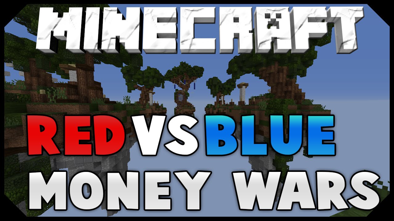 Minecraft: MONEY WARS "RED VS BLUE" - FASTEST GAME EVER?! - YouTube