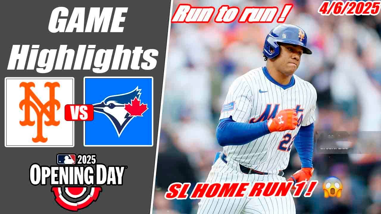 Toronto Blue Jays Vs. New York Mets [Innings 6th] GAME Highlights | MLB Highlights 2025 - YouTube