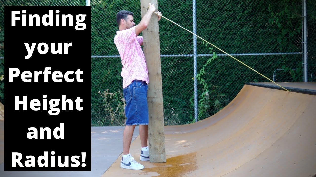 Building a Mini-Ramp (Part 1) Choosing the Height and Radius - YouTube