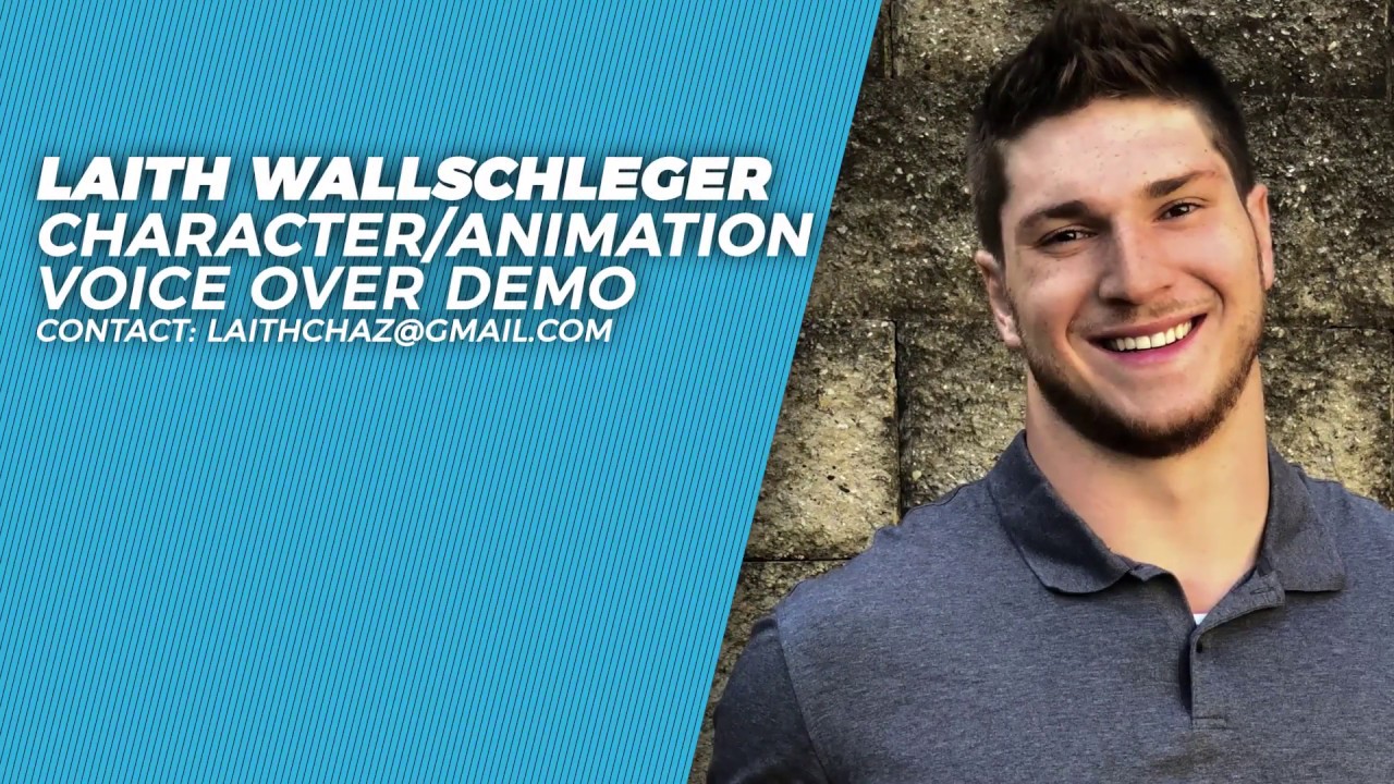 VO Voice Over Character Animated Demo Reel Laith Wallschleger (17 ...