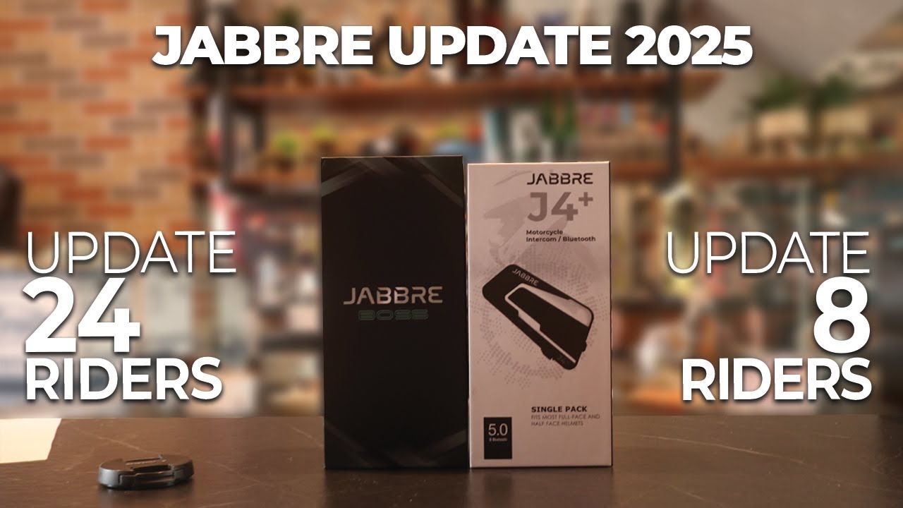 2025 Intercom Jabbre BOSS Kini 24 Rider & Jabbre J4 Jadi 8 Rider!# ...