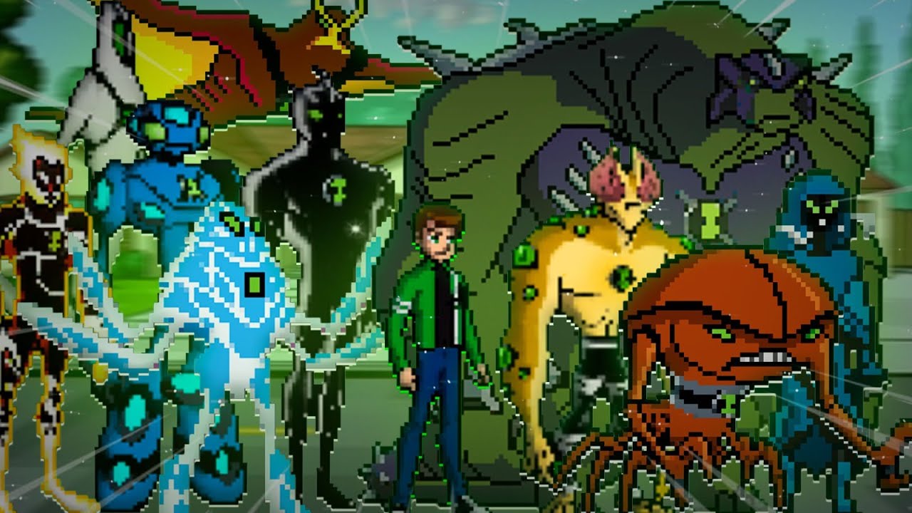 LANÇOU O MELHOR BEN 10 PRO MUGEN!! TESTANDO TODOS OS ALIENS SUPREMOS DO ...